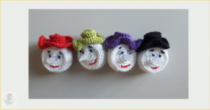 Snowman tea light pattern